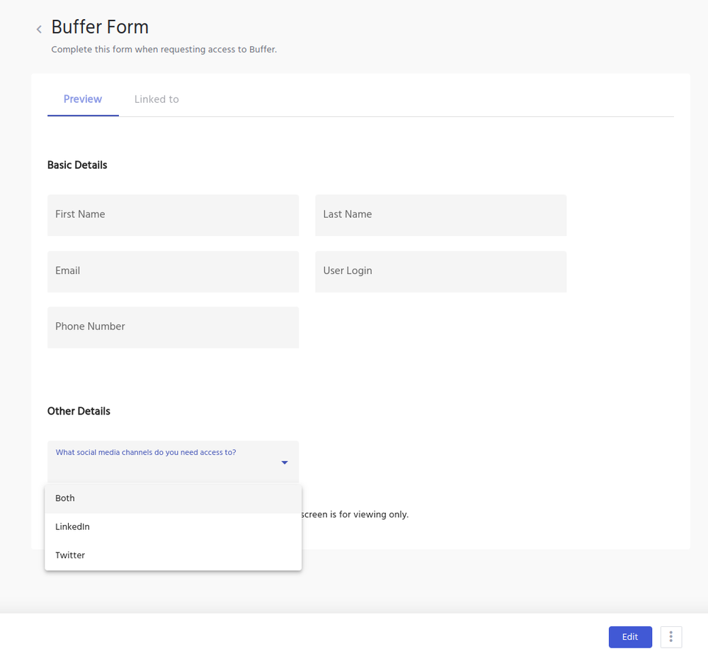 System Access Request Form - IDHub by Sath